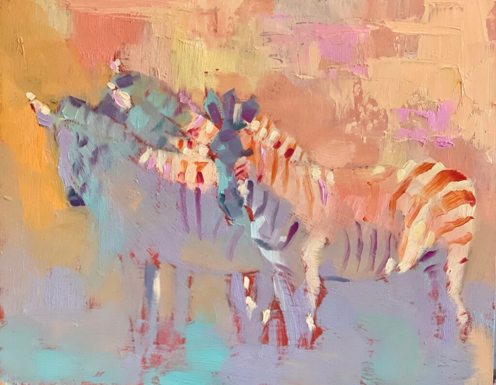 Zebra Colour Study - Catherine Ingleby | David Shepherd Wildlife Foundation