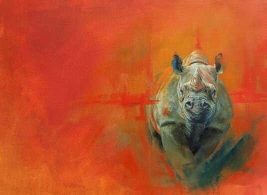 Rhino Artwork | David Shepherd Wildlife Foundation